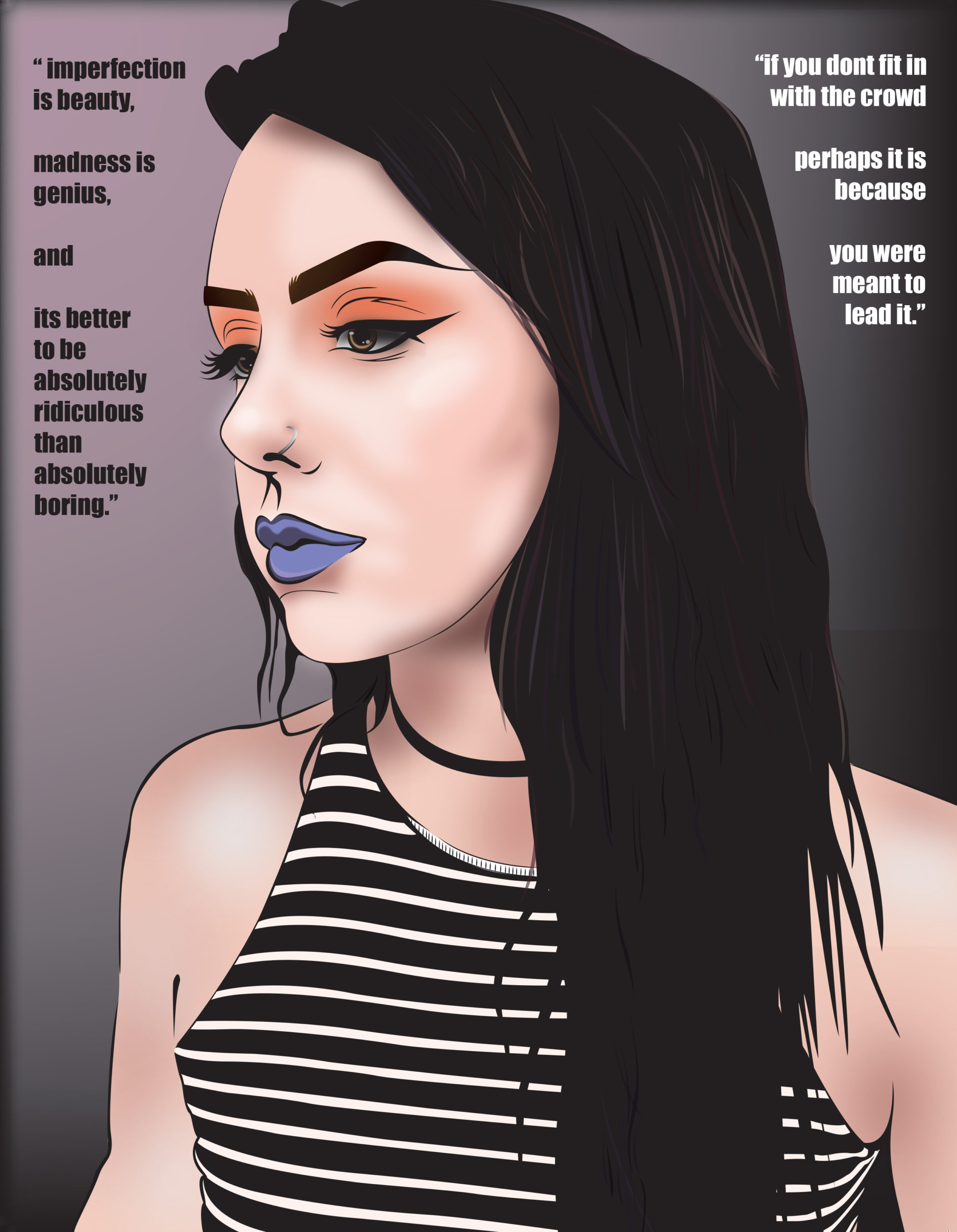 Illustration of The Week: Vector Portrait by Shalice Stephens - Platt ...